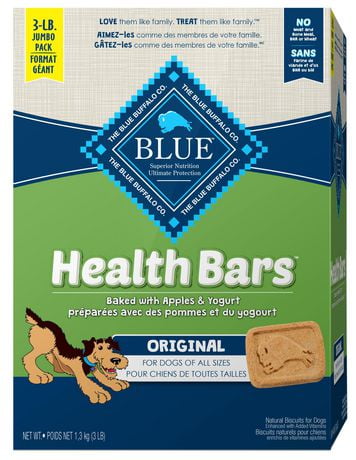 BLUE Health Bars Apples & Yogurt Dog Biscuits - Walmart.ca