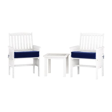 Click here for Corliving Miramar Hardwood Outdoor Chair And Side... prices