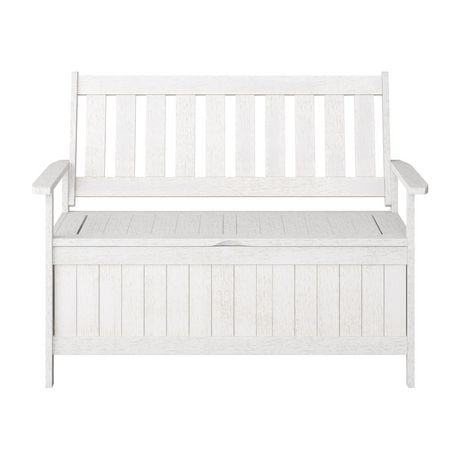 Click here for Corliving Miramar Hardwood Outdoor Storage Bench W... prices