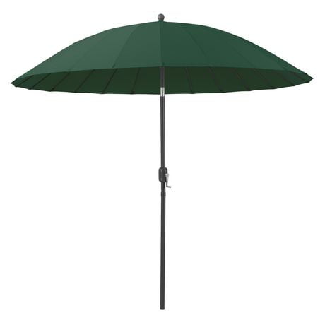 Click here for Corliving Garden Parasol Patio Umbrella Dark Green prices