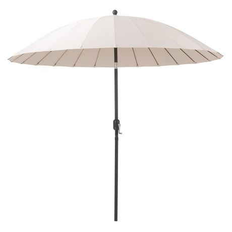 Click here for Corliving Garden Parasol Patio Umbrella Beige prices