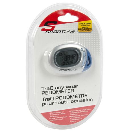 Sportline TraQ any-Wear Pedometer | Walmart Canada