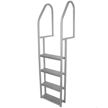 MULTINAUTIC 4 - Step Duracoated Aluminum Dock Ladder | Walmart Canada