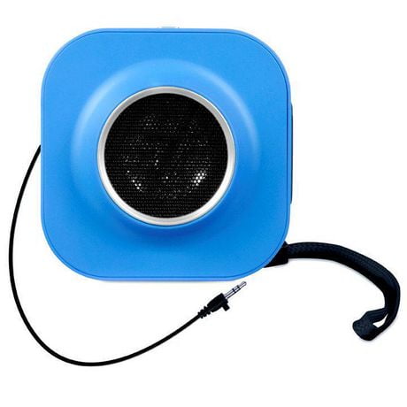 GoSound Squared Crystal clear sound + stand - Blue | Walmart Canada