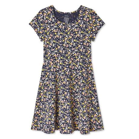 Click here for George Girls Skater Dress Navy M prices