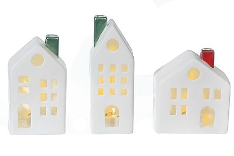 Led Ceramic House Set Of 3 - Walmart.ca