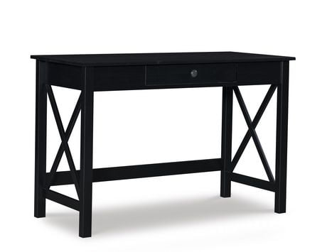 Click here for Linon Draycott Laptop Desk Black Gold # prices