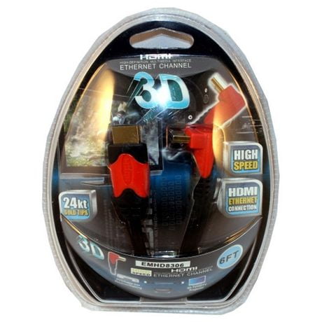 Click here for Electronicmaster 12 Ft Hdmi Cable Black W*D*H (In.... prices