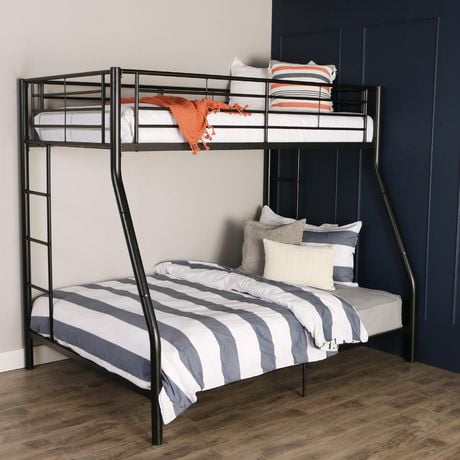 Click here for Manor Park Modern Metal Twin Over Full Bunk Bed -... prices
