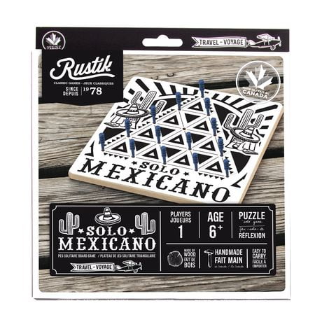 Rustik - Solo Mexicano Travel Game - Walmart.ca