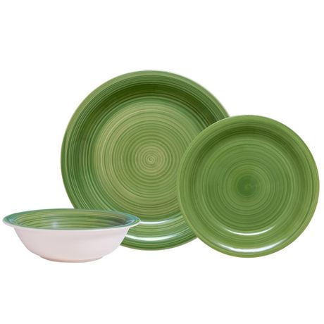 Click here for Safdie & Co. Dinnerset 12Pc Stoneware Verde Green... prices