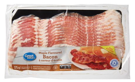 Great Value Maple Flavoured Bacon | Walmart Canada