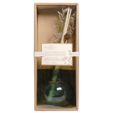 200ml Botanical Light Fall Frosted Winter Twigs Reed Diffuser | Walmart ...
