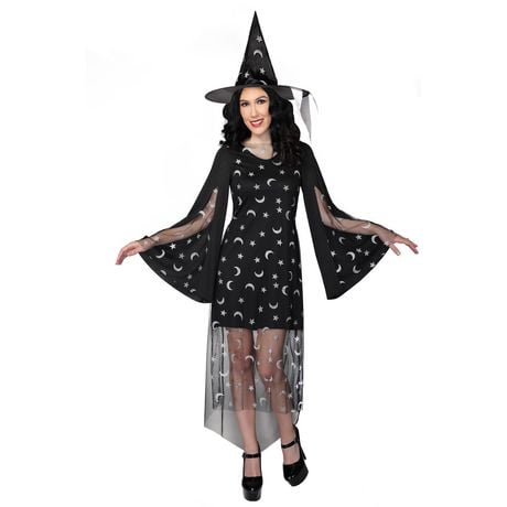 PARTYHOLIC MOONLIGHT WITCH COSTUME LARGE | Walmart Canada