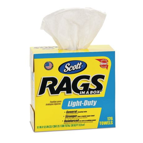 Scott® Rags in a Box Light Duty - Walmart.ca