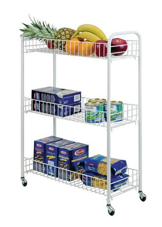 Metaltex Slim Rolling Cart | Walmart Canada