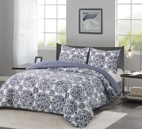 Chaps Comforter Set 2-Piece Reversible Microfiber Comforter Sham ...