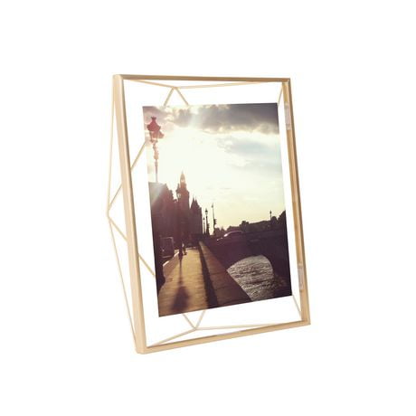 Click here for Umbra Prisma Picture Frame Matte Brass Gold prices