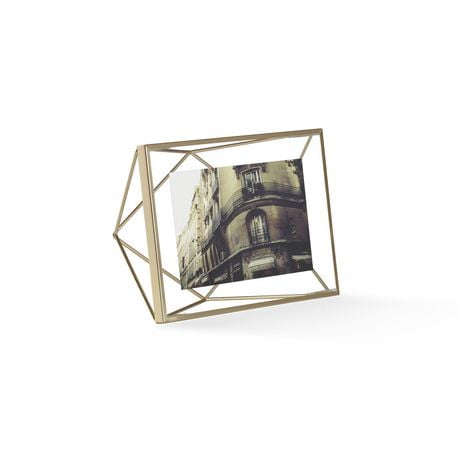 Click here for Umbra Prisma Picture Frame Matte Brass Gold prices