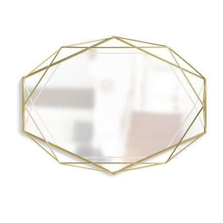 Click here for Umbra Prisma Wall Mirror Clear Clear prices