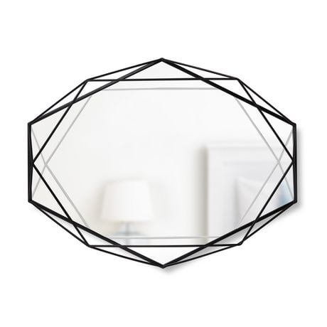 Click here for Umbra Prisma Wall Mirror Black Black prices