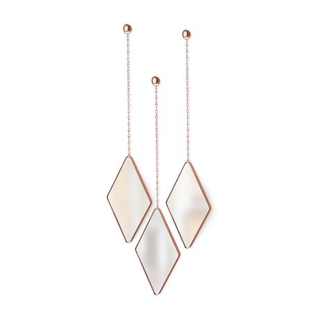 Click here for Umbra Dima Mirror (3) Copper Copper prices