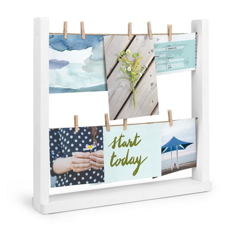 Click here for Umbra Hangit Desktop Photo Display White White prices