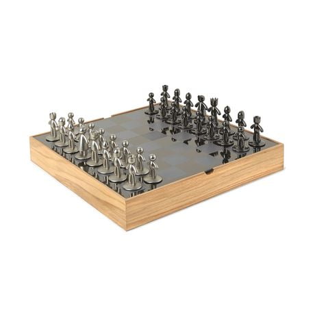 Click here for Umbra Buddy Chess Set Natural Natural prices