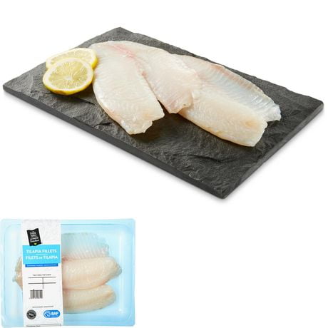 Your Fresh Market Tilapia Fillets, 2 pieces, 0.30 - 0.40 kg - Walmart.ca
