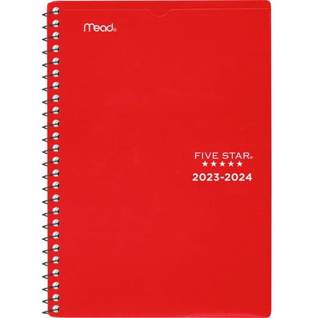 Five Star® Small Fire 2024 Weeky/Monthly Academic Planner | Walmart Canada