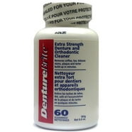 Equate Antibacterial Denture Cleanser Daily Care Mint Flavour, 96 ...