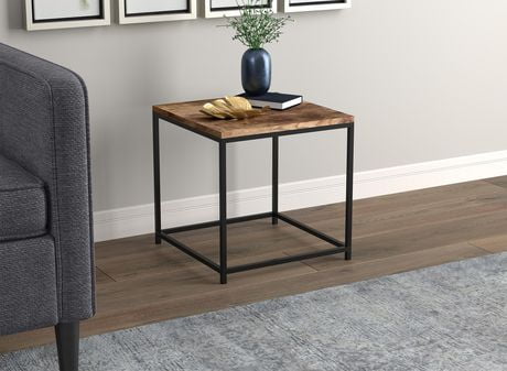 Click here for Safdie & Co. Accent Table 16L Square Brown Reclaim... prices