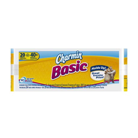 Charmin Basic Toilet Paper 20 Double Rolls | Walmart Canada