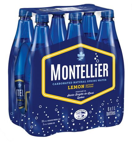 Montellier Carbonated Water Lemon | Walmart Canada