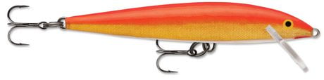 Rapala Original Floating 3-1/2", Gold Fluorescent Red - Walmart.ca