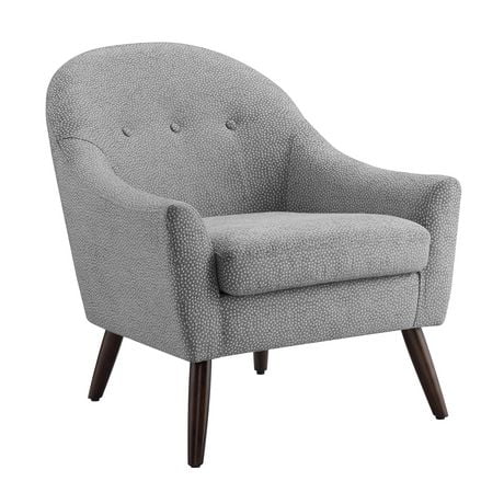 Click here for Linon Charmwood Accent Chair Grey White # prices