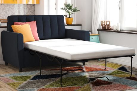 Click here for Dhp Jasper Coil Futon Grey Linen prices