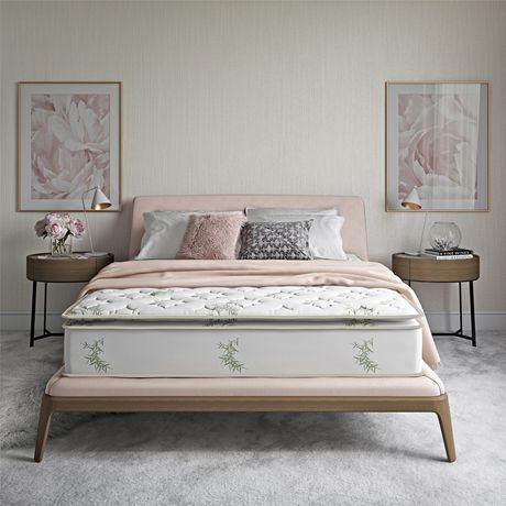 Signature Sleep Signature 10 inch Independently Encased Coil Pillow Top ...