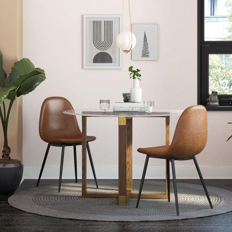Click here for Dhp Queer Eye Coltin Upholstered Dining Chair  Set... prices
