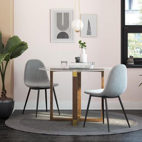 Click here for Dhp Queer Eye Coltin Upholstered Dining Chair  Set... prices