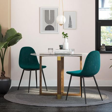 Click here for Dhp Queer Eye Coltin Upholstered Dining Chair  Set... prices