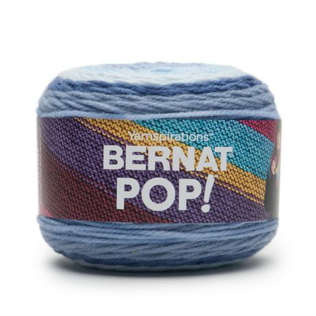 Click here for Bernat Pop! Yarn  Blue Chambray  5Oz(140G)  Medium... prices