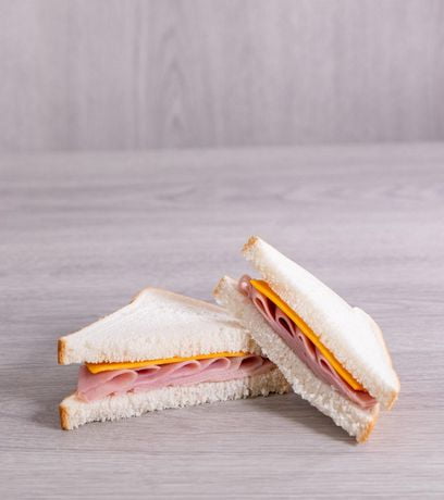 Quality Fast Foods Ham and Cheese Sandwich on White, 142 g - Walmart.ca