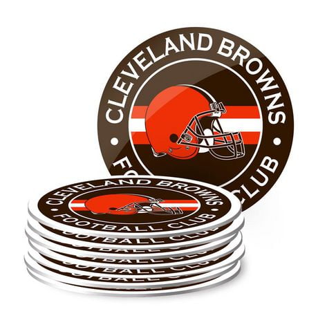 NFL Cleveland Browns - Eight Pack of Coasters | Walmart Canada