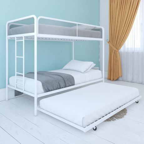 Click here for Dhp Triple Twin Bunk Bed Black Twin prices