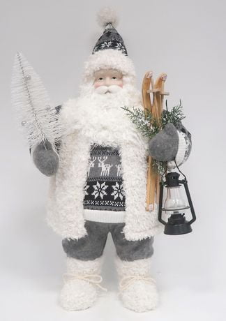 22IN STANDING SANTA-GREY - Walmart.ca