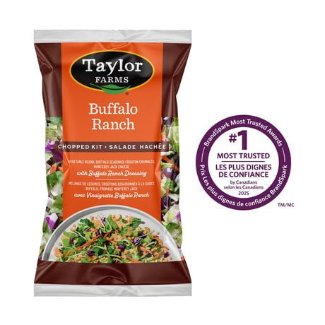 Taylor Farms Buffalo Ranch Chopped Salad Kit, 383 g - Walmart.ca