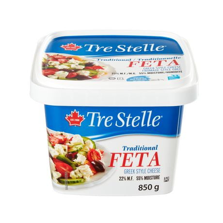 Tre Stelle Feta Cheese, 850g - Walmart.ca