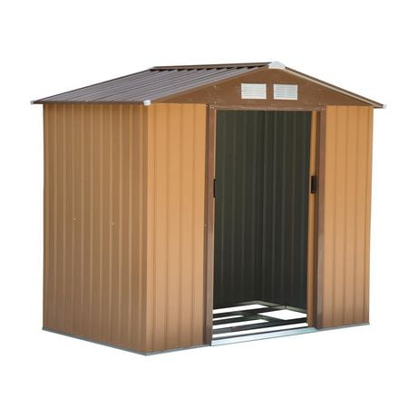 Click here for Aosom Outsunny 9.1 X 6.3 X 6.3 Garden Storage Shed... prices