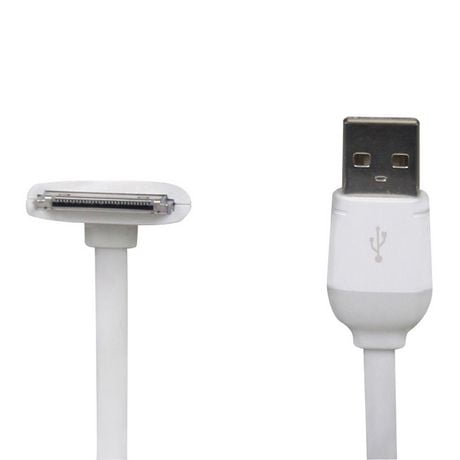DuraLink - 10 Foot 90 Degree Angle 30 Pin USB Cable | Walmart Canada